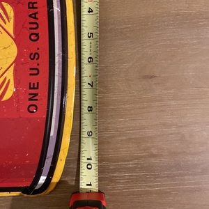 Shell | Wall Decor | Vintaged Metal Shell Golden Shell Motor Oil Metal ...